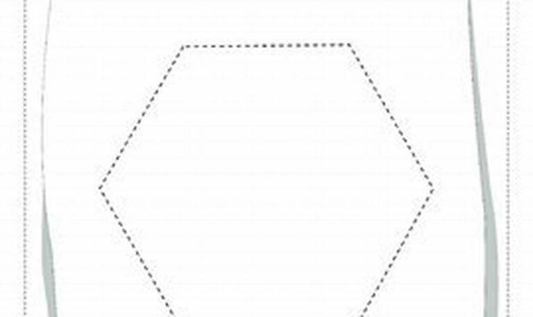 Fun Hexagon Tracing: Kindergarten Shapes Activity!